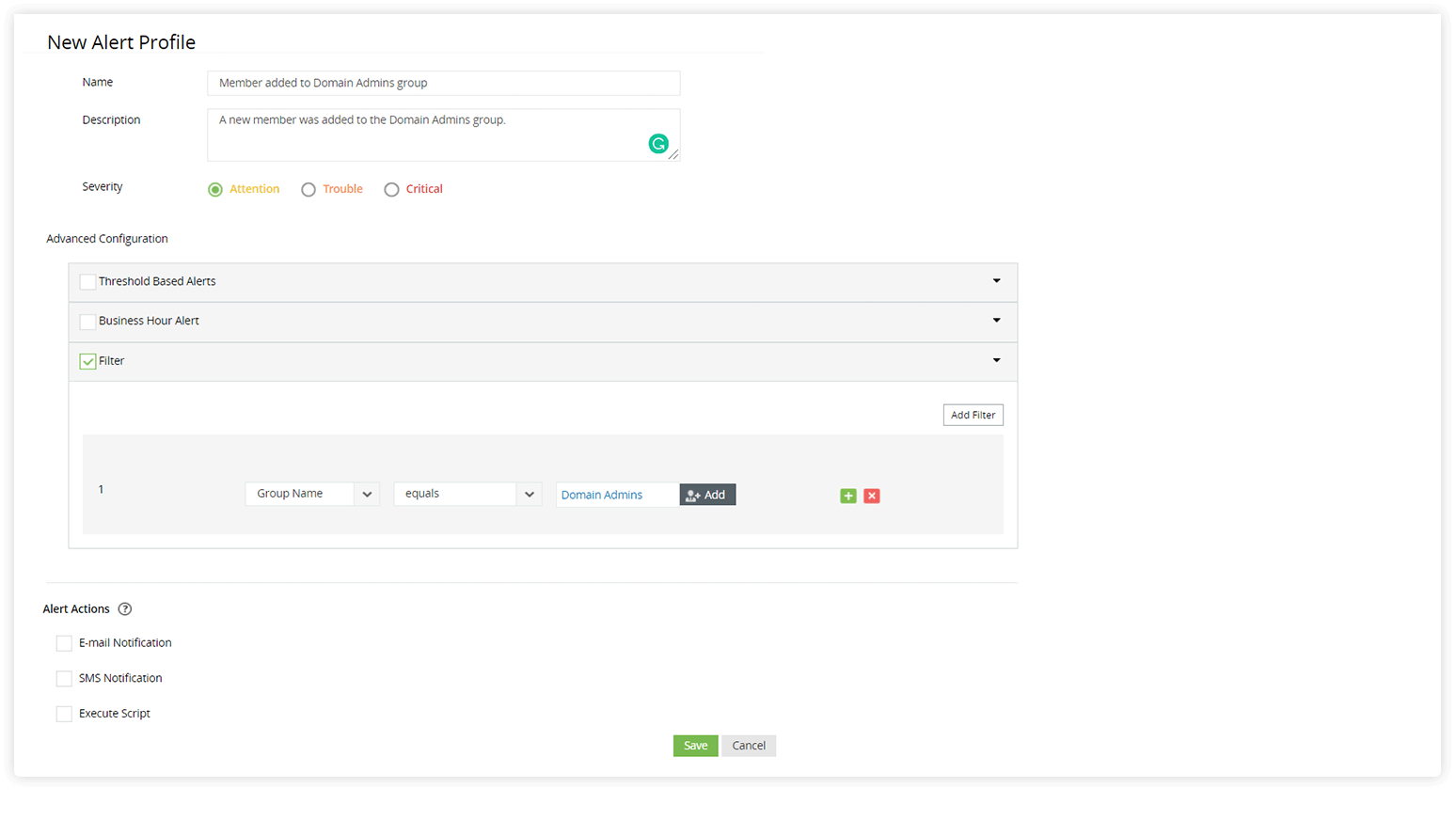 Audit de l’appartenance à des groupes | ManageEngine ADAudit Plus