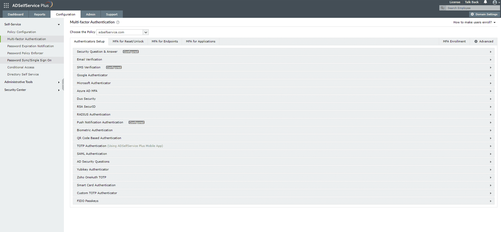 Authentification à deux facteurs (2FA) pour Active Directory | Mot de ...