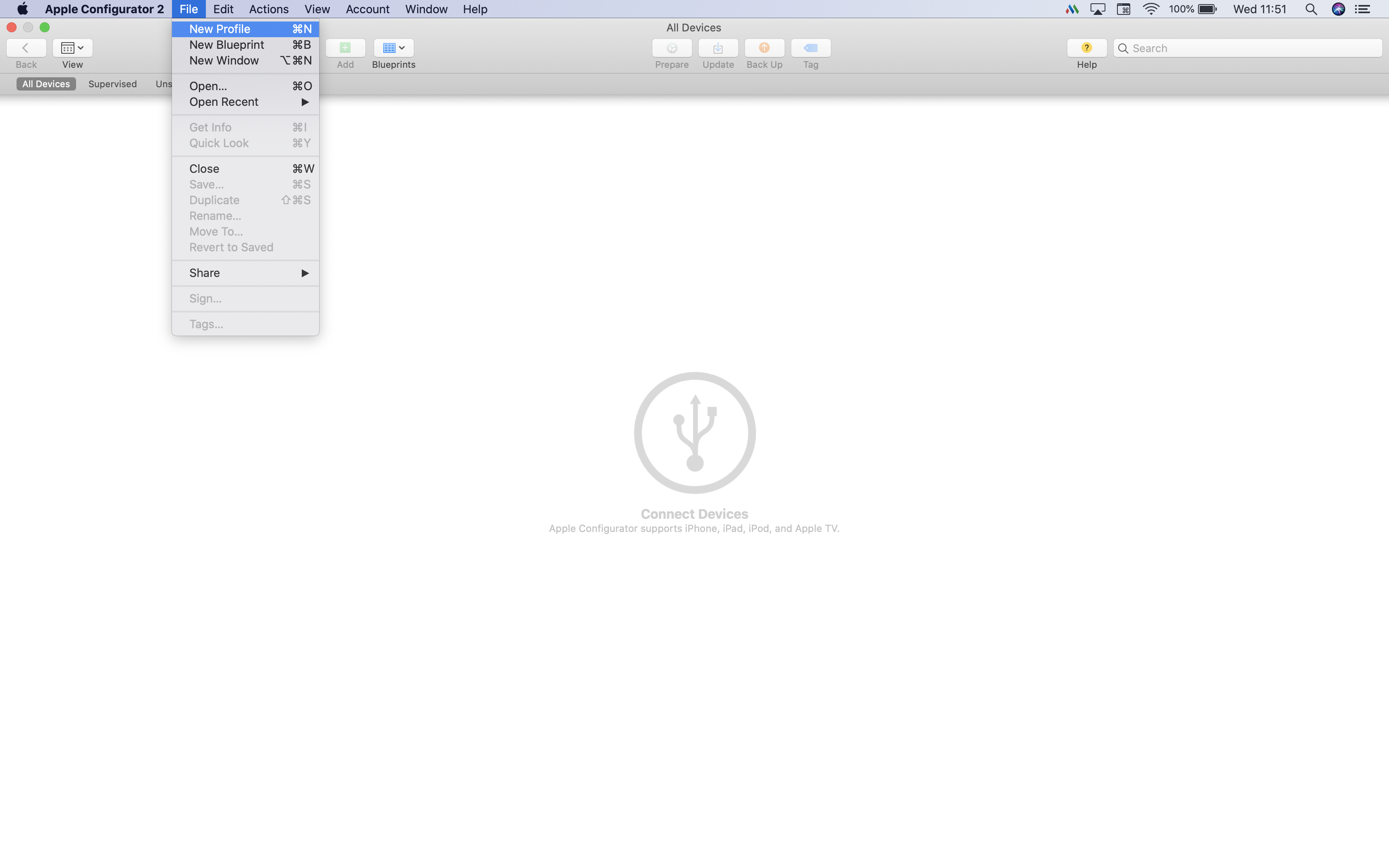 Create Custom Configuration profiles using Apple Configurator | ManageEngine