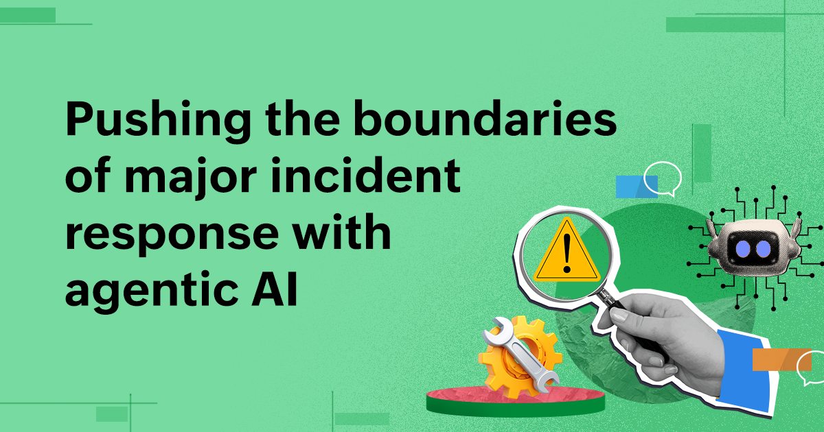 Agentic AI for major incident response: How it works with example