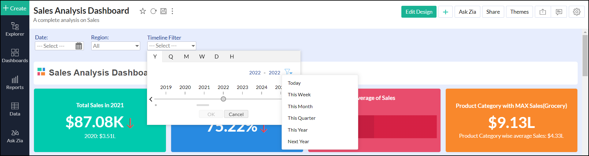Creating Dashboards | Analytics Plus Cloud