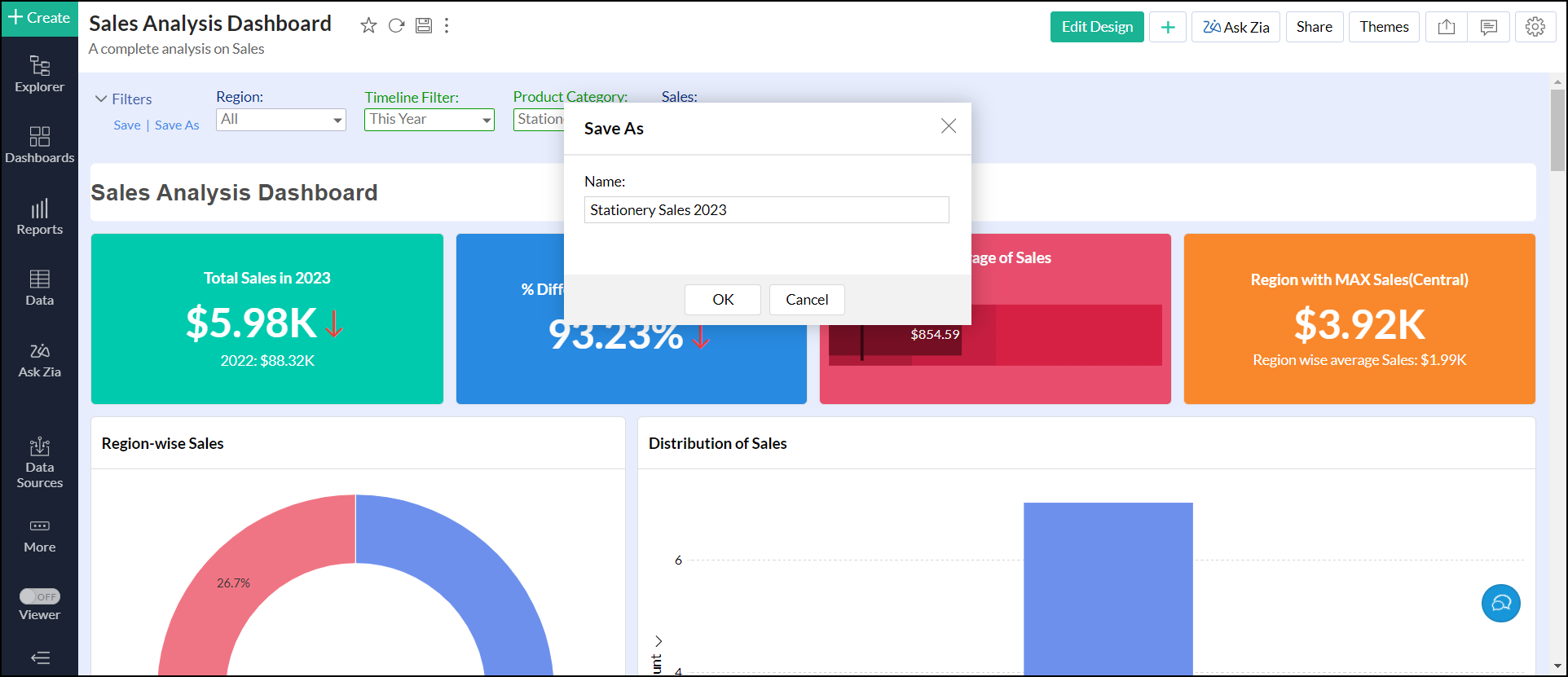 Creating Dashboards | Analytics Plus Cloud