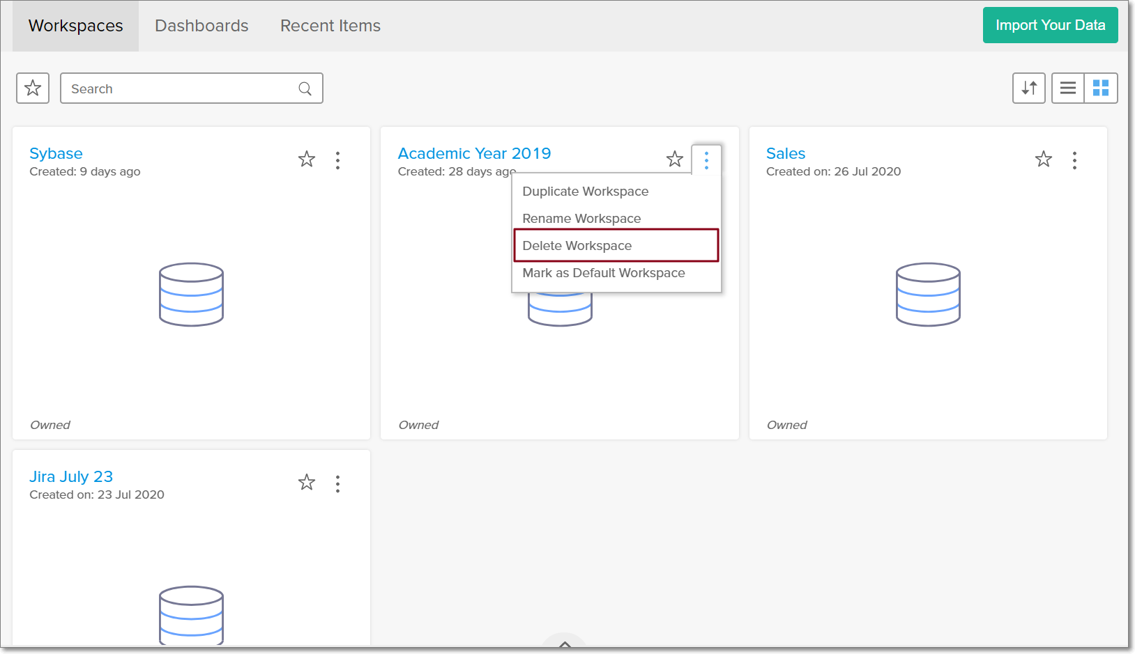 Import from Microsoft Azure MySQL | Analytics Plus Cloud