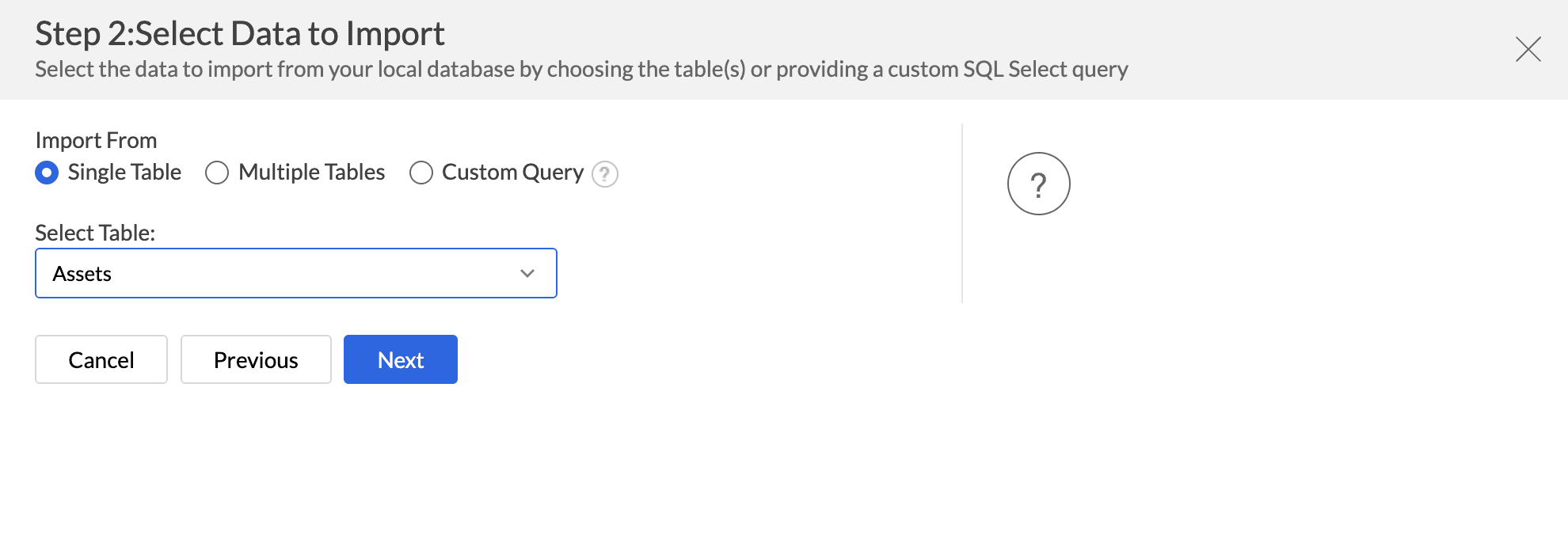 Import data from OLEDB | Analytics Plus Cloud
