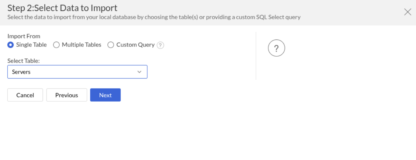 Import data from HFSQL | Analytics Plus Cloud