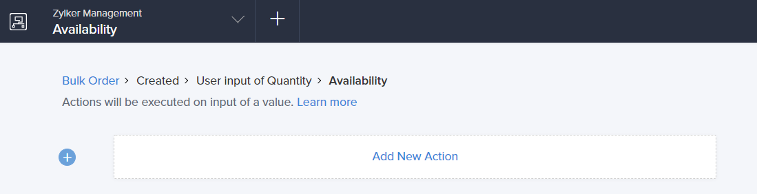 Configure Deluge Script On User Input Manageengine Appcreator Help