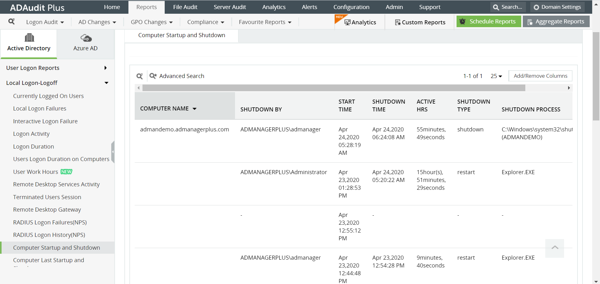 Hur man får datorns drifttid med hjälp av powershell | ManageEngine ...